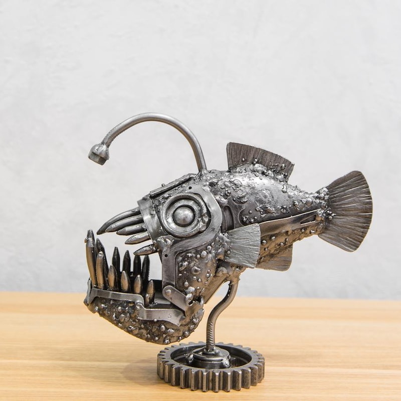 Angler Fish Lamp - Etsy