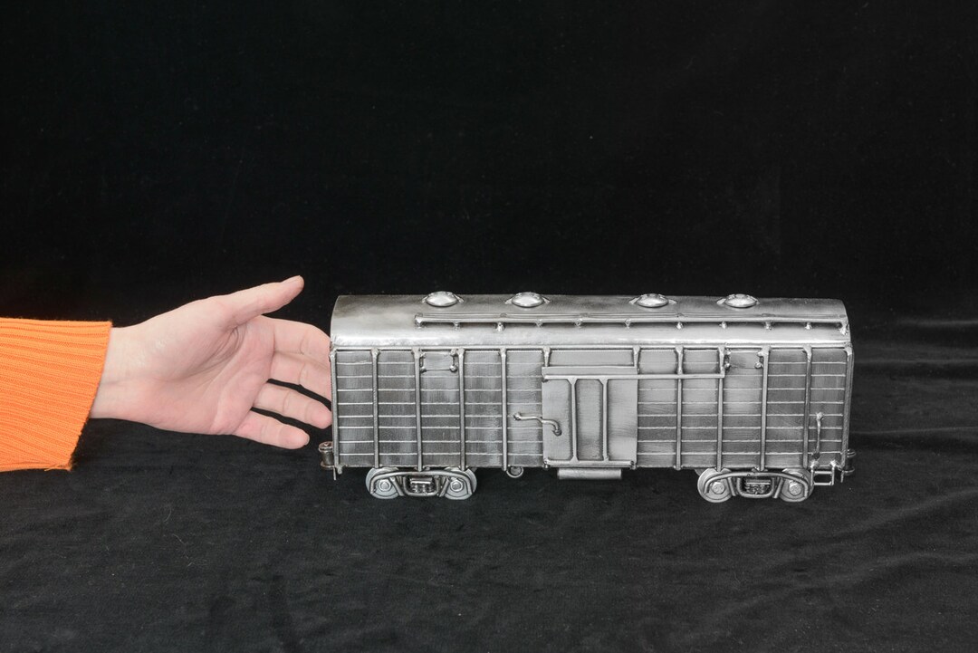 Miniature Model, Figurine, Sculpture, Railway Car, Freight Train, Metal ...