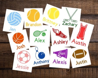 Sports Decals - Etsy