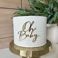 Baby Cake Topper, Baby Shower, Cake Topper for Baby, Baby Coming Soon ...