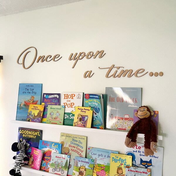 Once Upon a Time Sign - Etsy