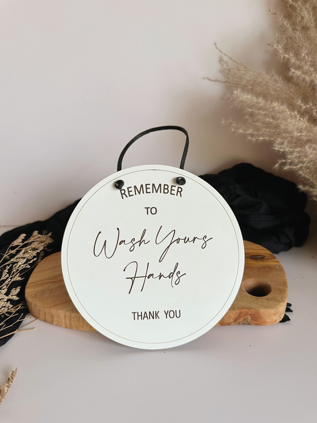 Wash Your Hand Sign Bathroom Sign Restroom Sign Hanging Bathroom Sign ...