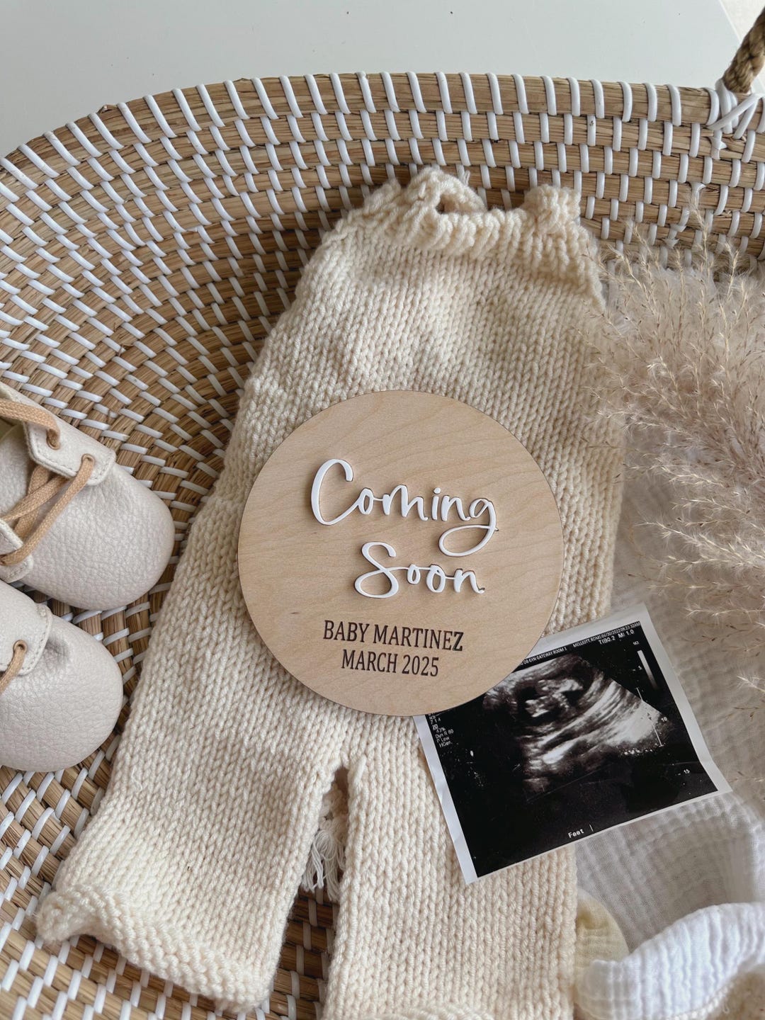 Coming Soon Pregnancy Announcement | | Baby Announcement | Baby ...