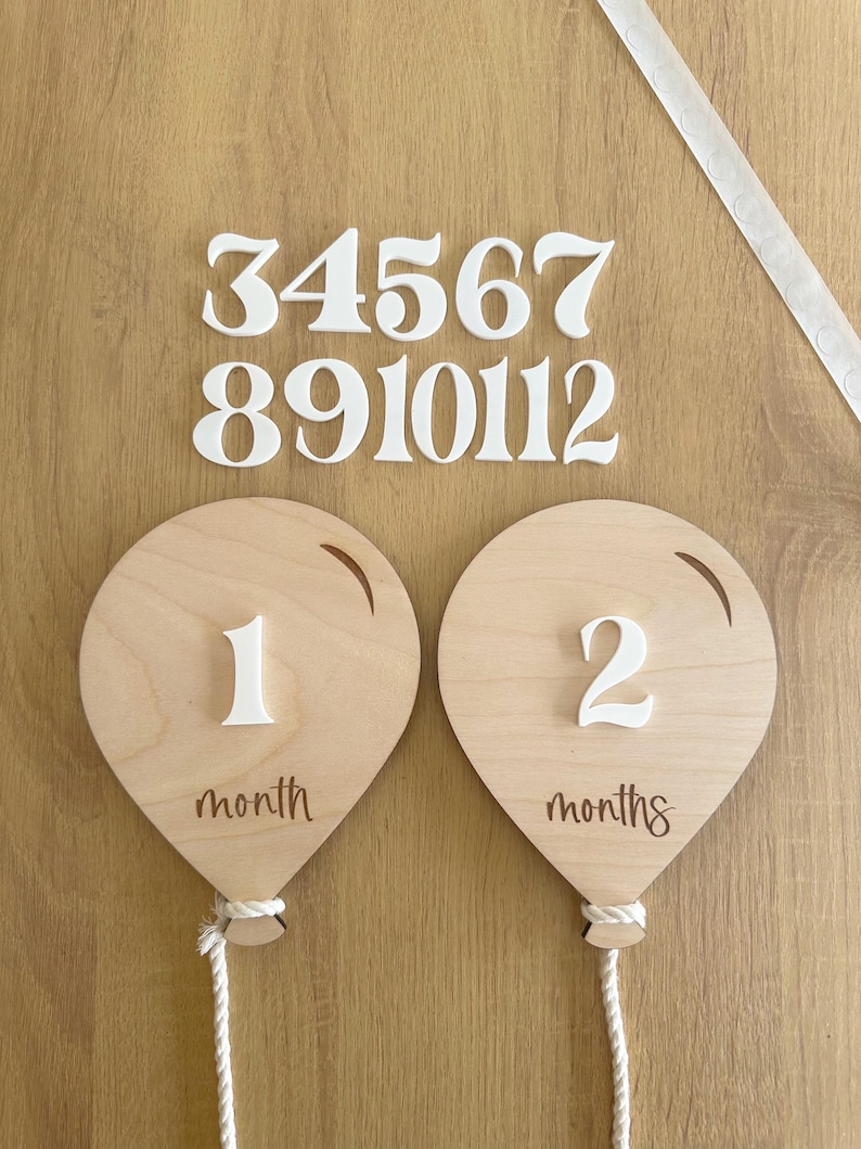 Air Balloon Baby Name Sign | Birth Announcement | Hospital Birth ...