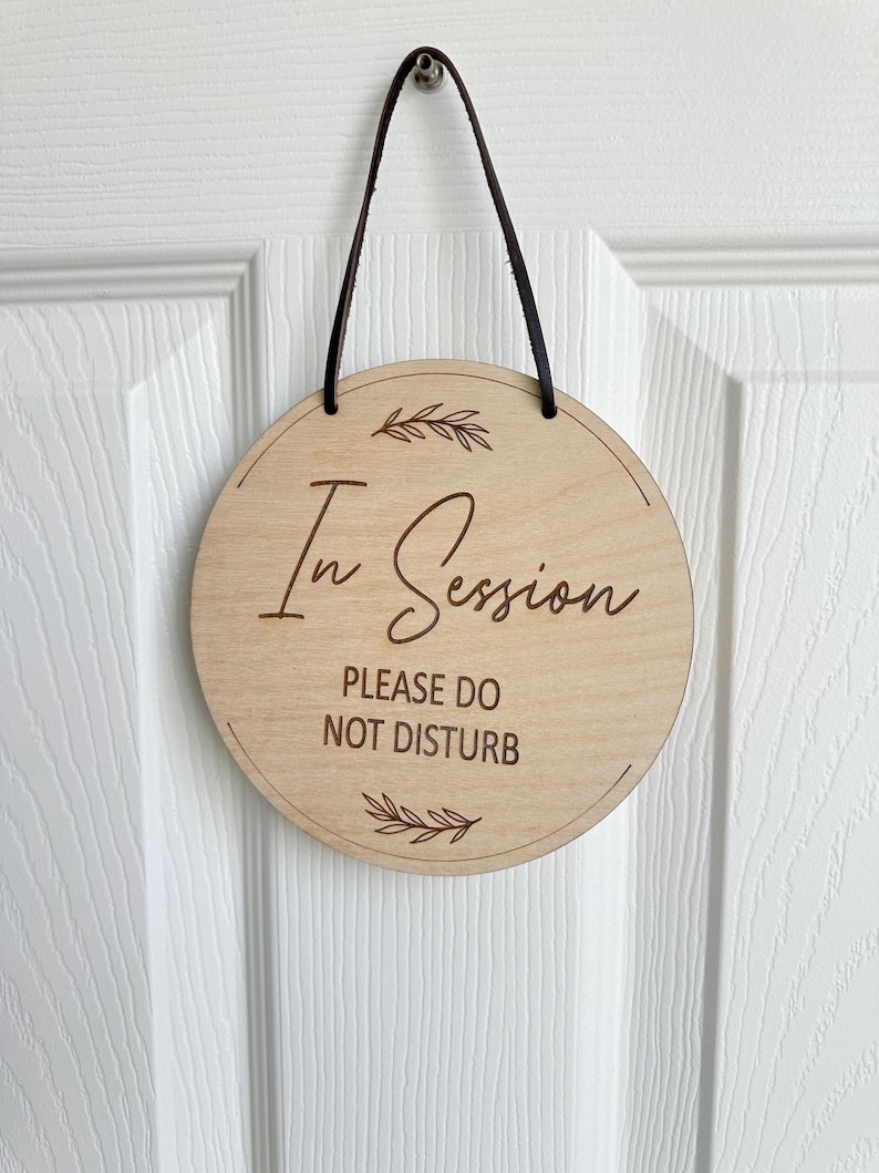 In Session Do Not Disturb | in Session Door Sign| Do Not Disturb| in ...