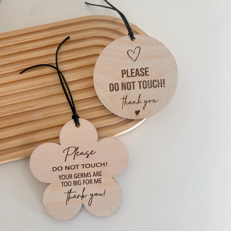 Do Not Touch Sign - Etsy