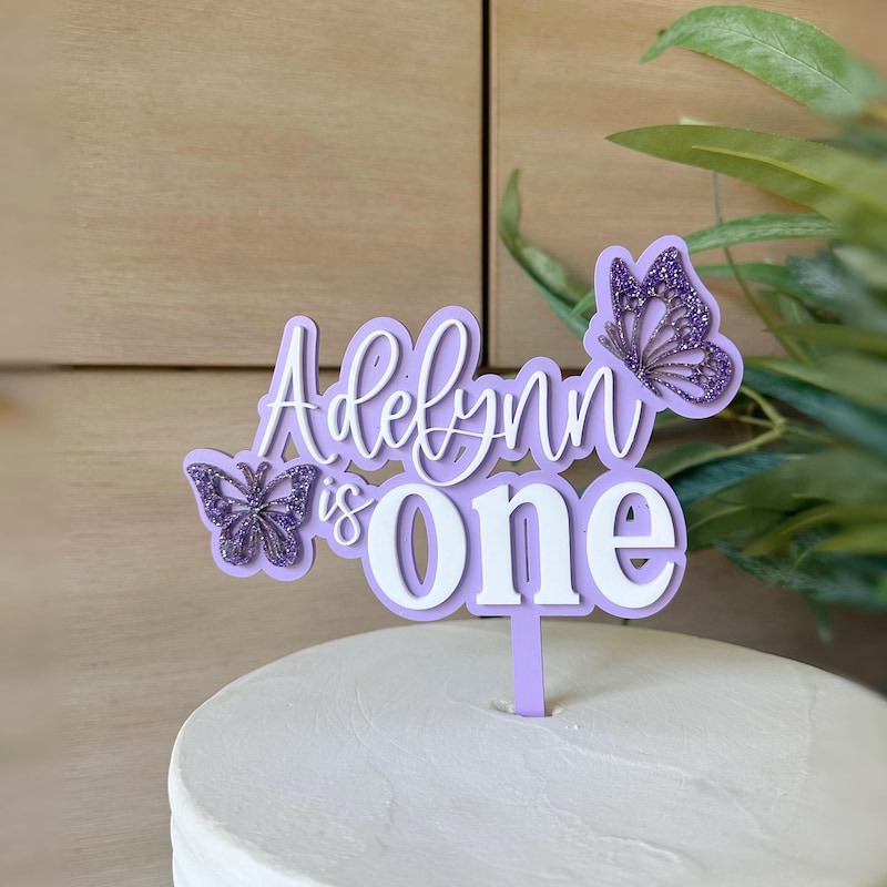 Butterfly Cake Topper - Etsy