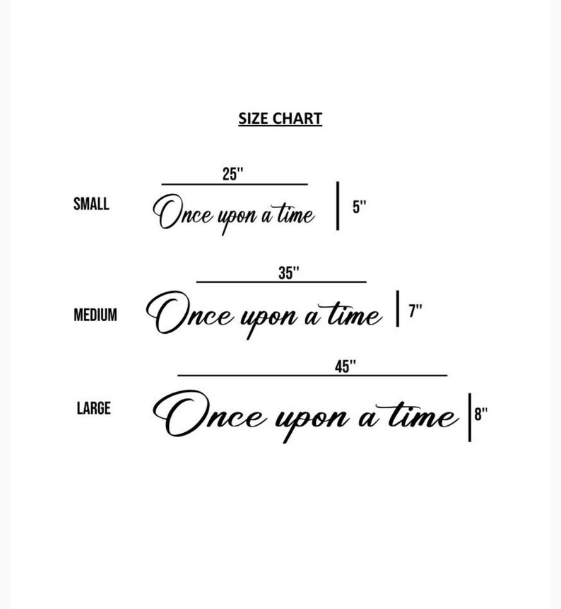Once Upon A Time Wall Sign Once Upon A Time Wall Sign - Etsy