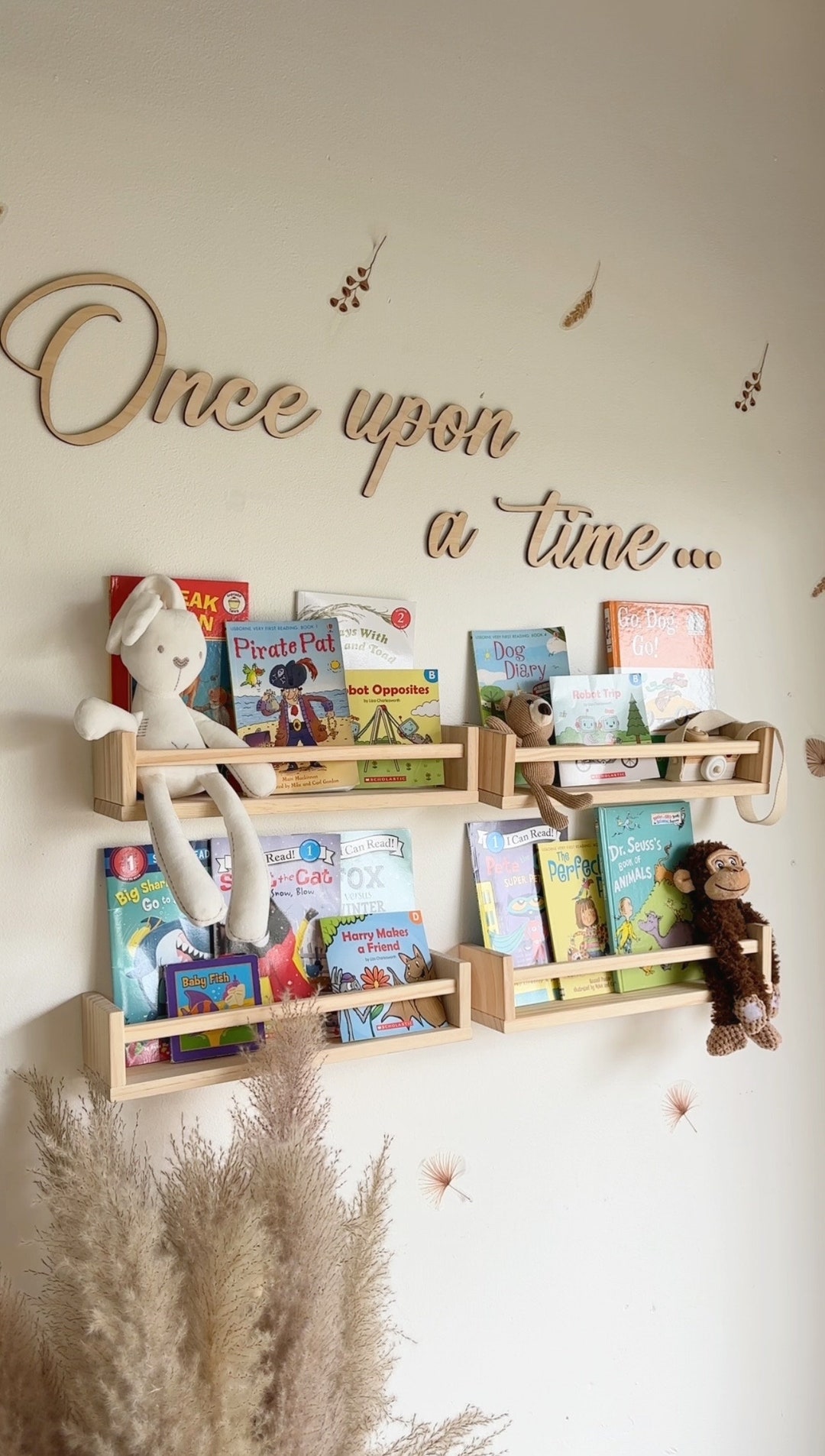 Once Upon A Time Wall Sign | Once Upon A Time Wall Sign Nursery Wall ...
