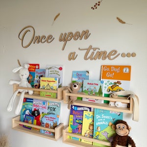 Once Upon A Time Wall Sign | Once Upon A Time Wall Sign Nursery Wall ...
