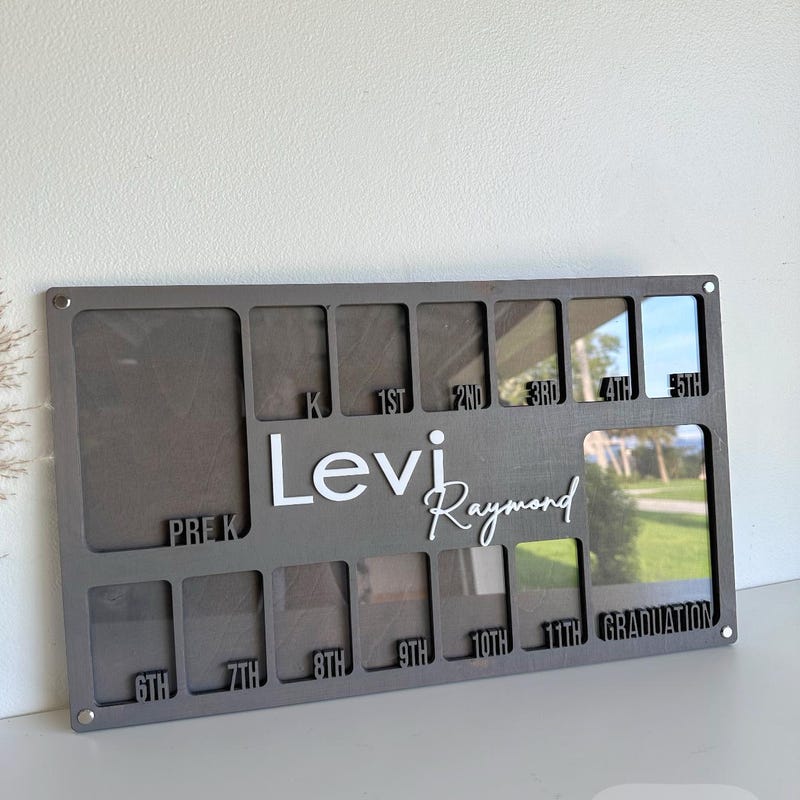 School Picture Frame - Etsy