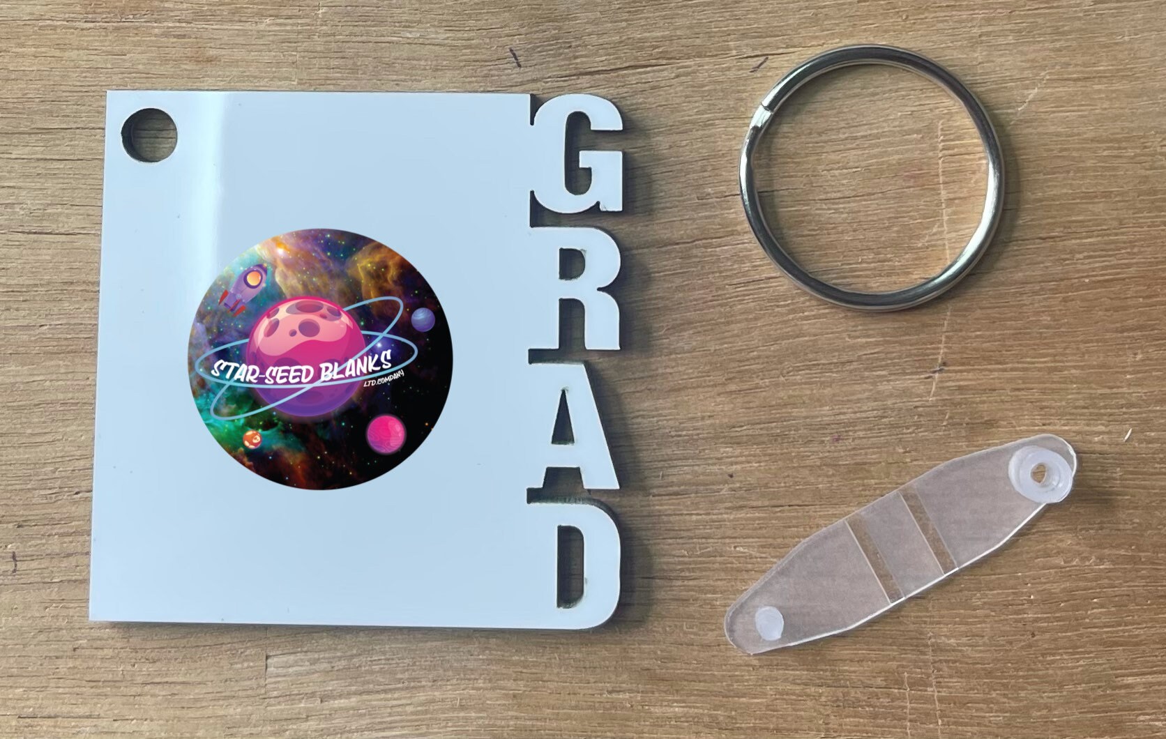 Sublimation Blank Grad Mom or Dad Keychain - Etsy