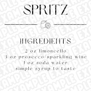 Homemade Limoncello Label Template - Etsy