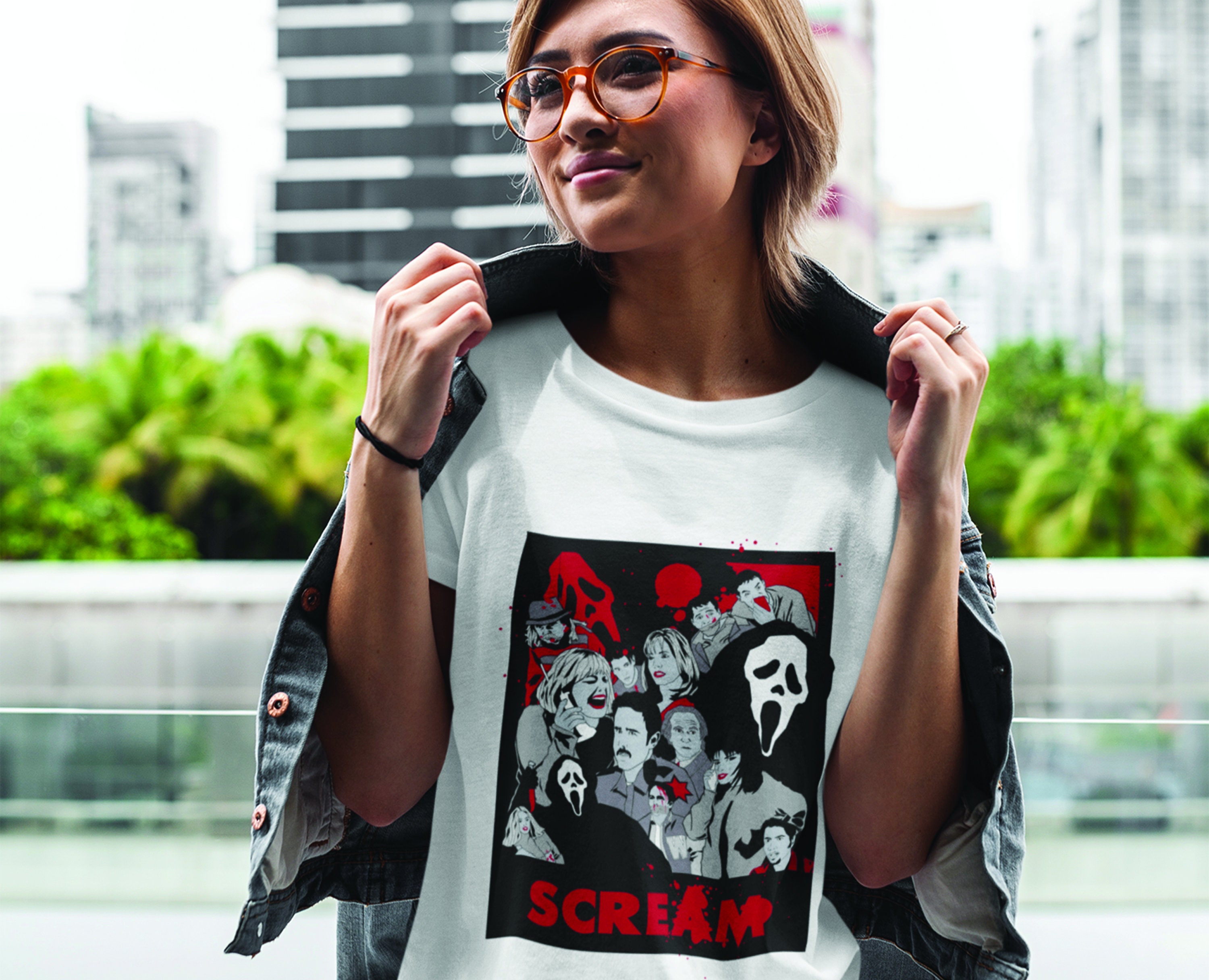 Scream Movie Horror Sublimation PNG High Resolution 300DPI - Etsy UK