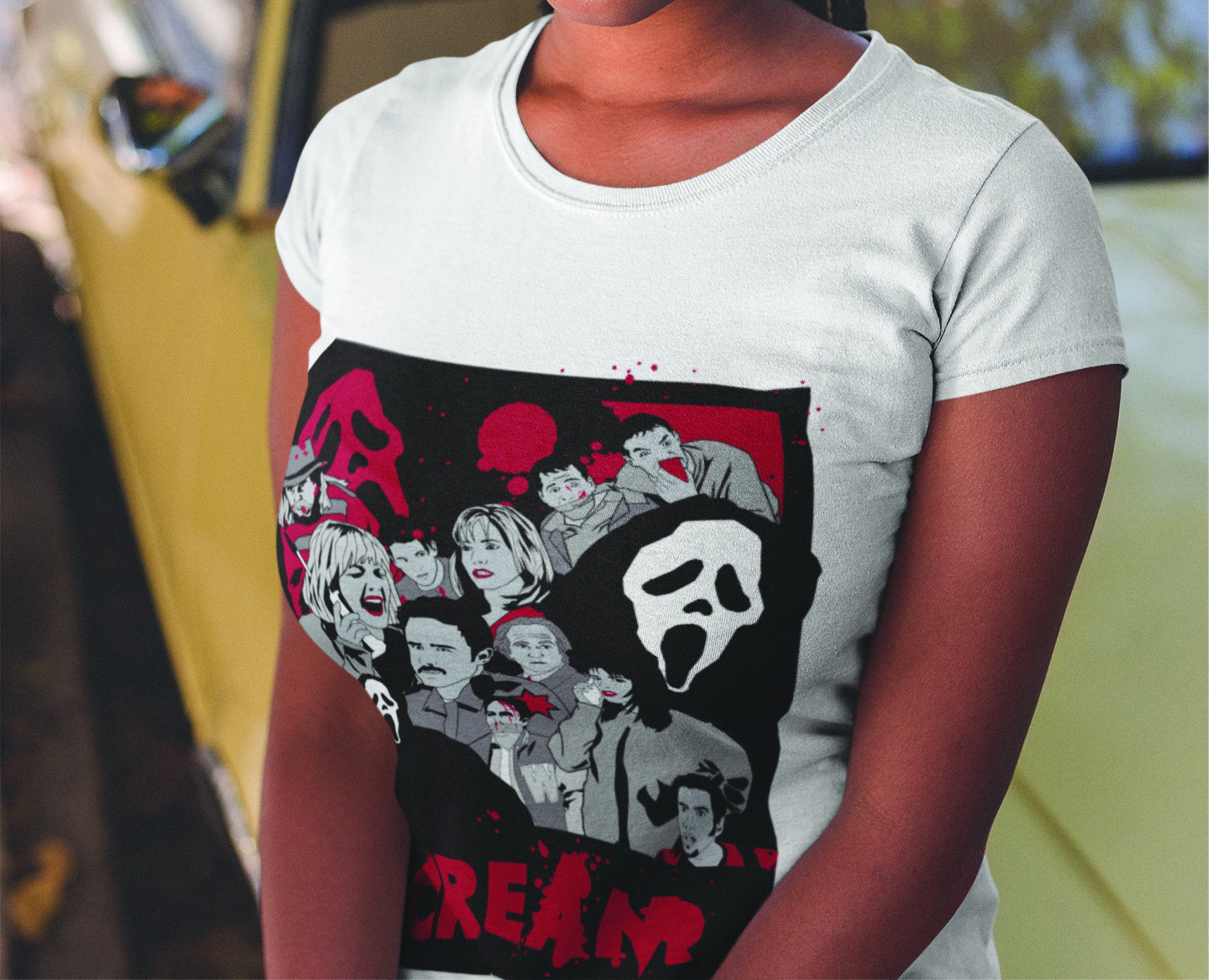 Scream Movie Horror Sublimation PNG High Resolution 300DPI - Etsy UK