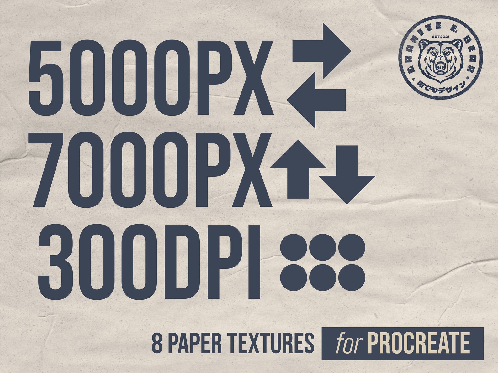 Eight Procreate Paper Texture Backgrounds Plus Ten Free | Etsy