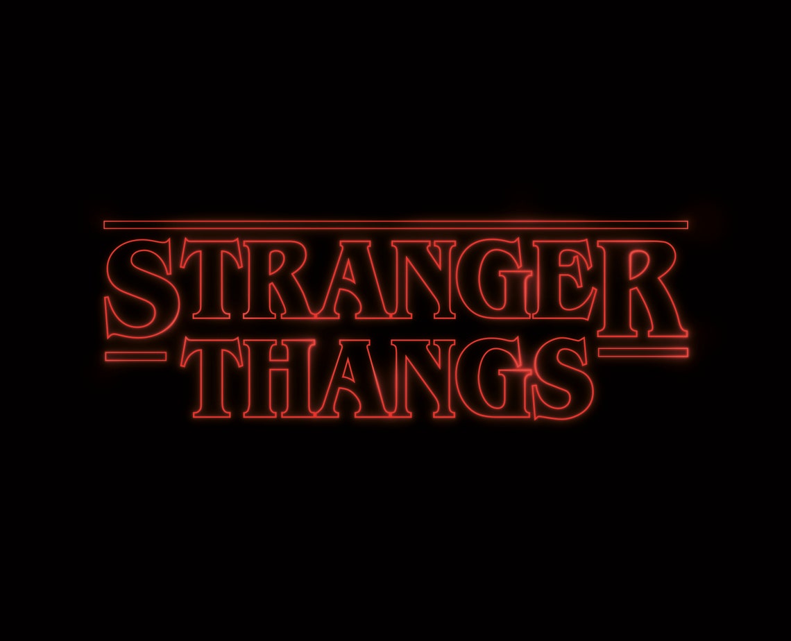 Stranger Things Font OTF - Etsy UK