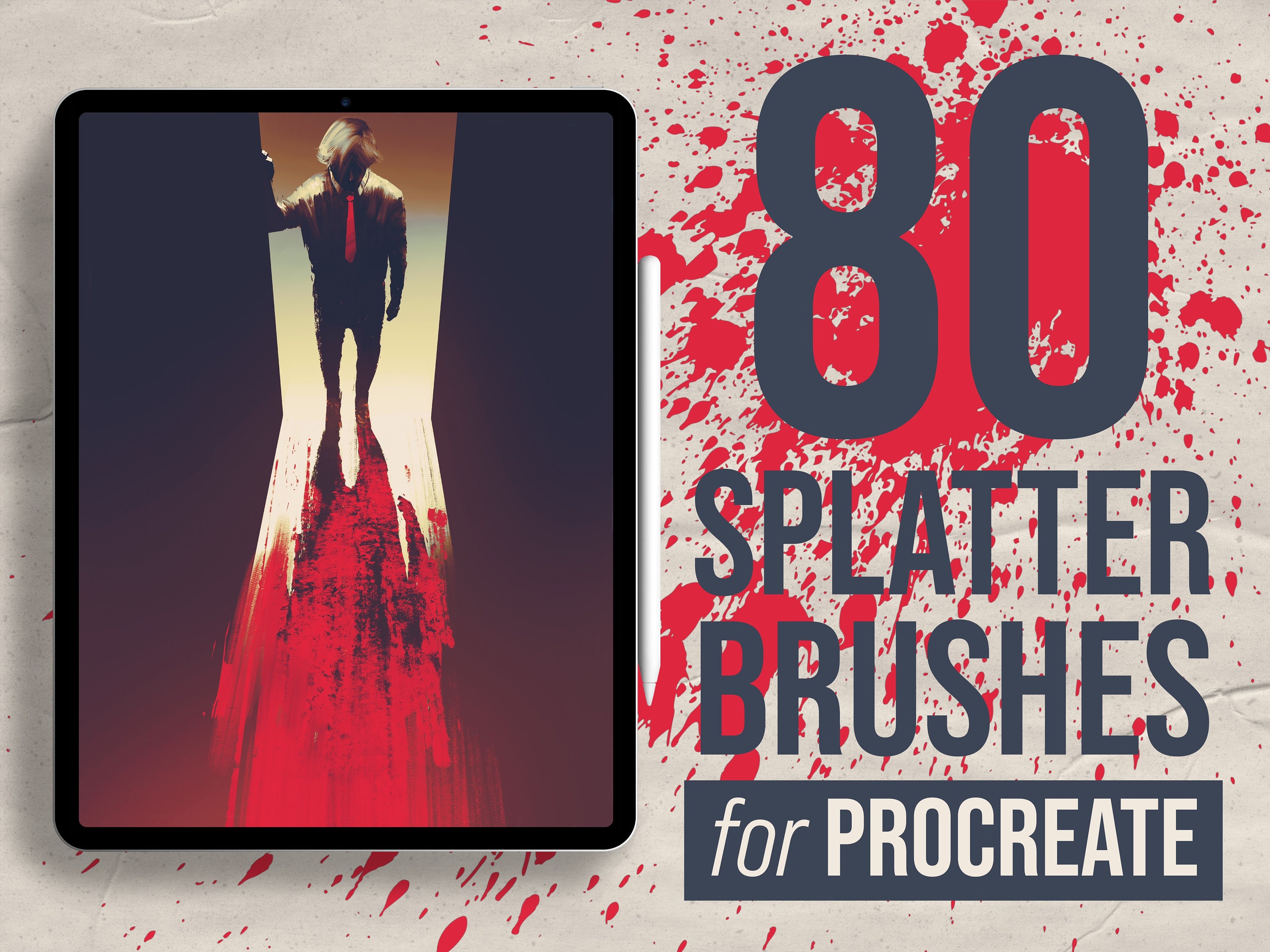 Splatter Brushes for Procreate - Etsy