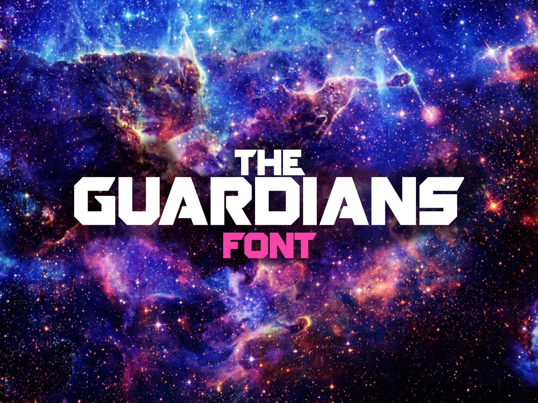 The Guardians Font OTF & SVG - Etsy UK