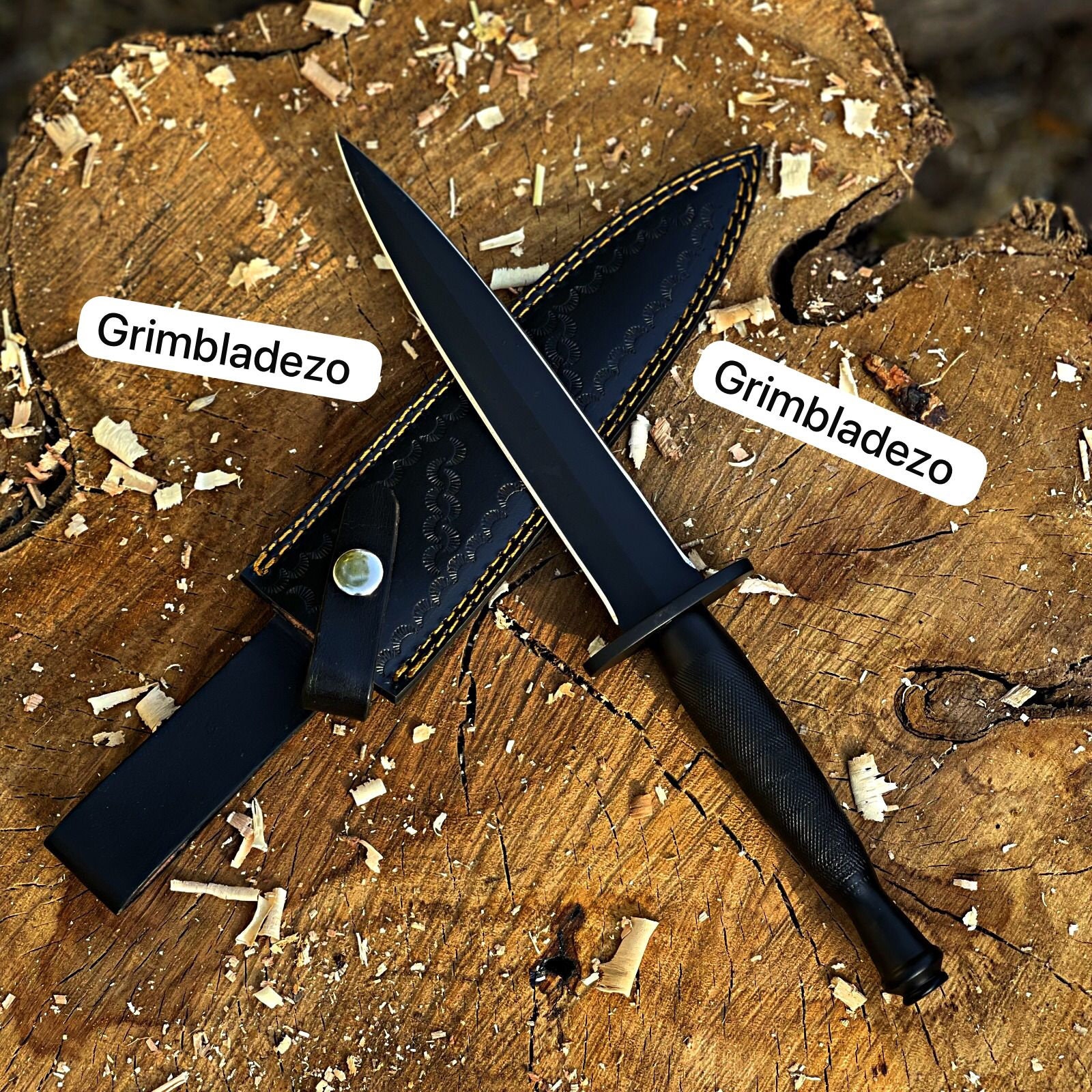 Handmade Army Sykes Commando 2nd Pattern Dagger Knife Hunting Dagger ...