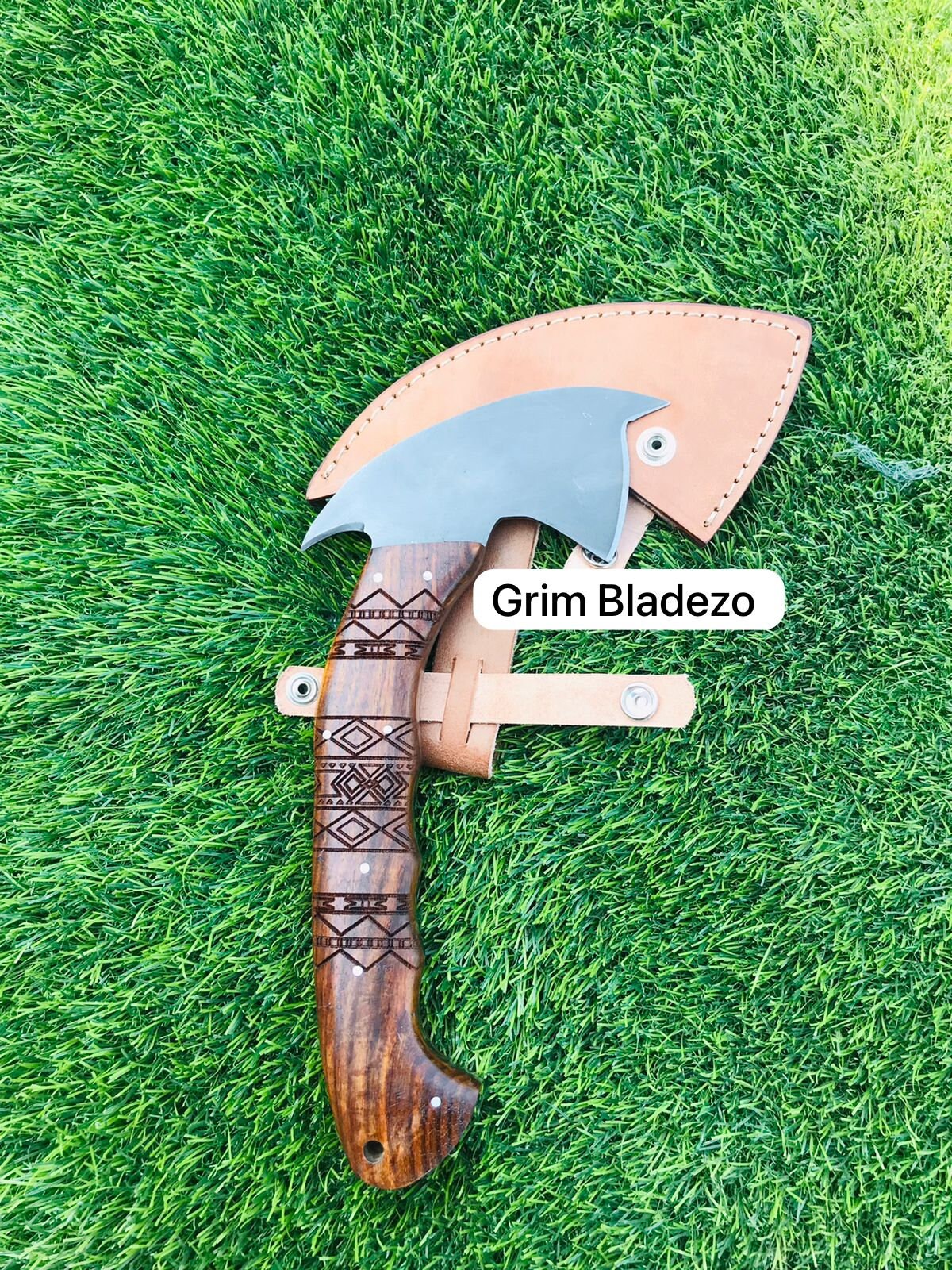 Set of 2 Tomahawk Tactical Axe Hand Forged Battle Tomahawk Engraved ...