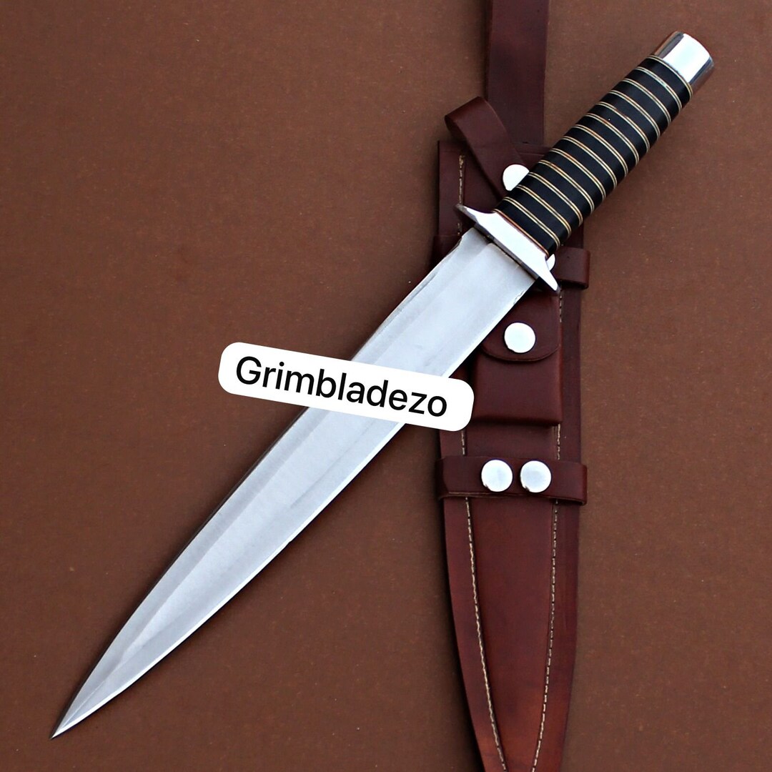 Handmade Arkansas Toothpick Dagger D2 Dagger Hunting Dagger With ...