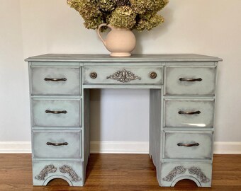 Hand Painted Desk - Etsy