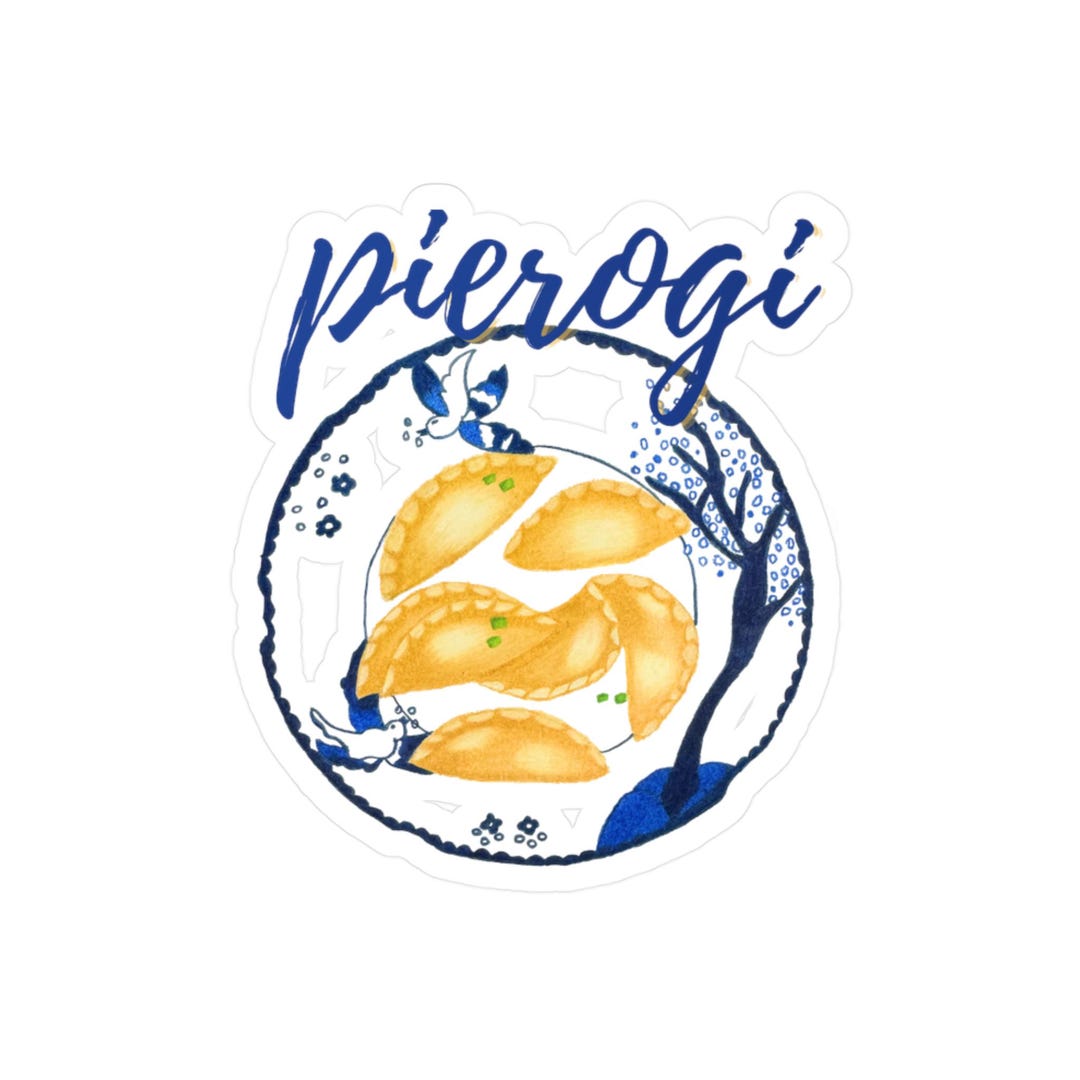 US/ Pierogi Kiss-cut Vinyl Decals Sticker Original Artwork - Etsy