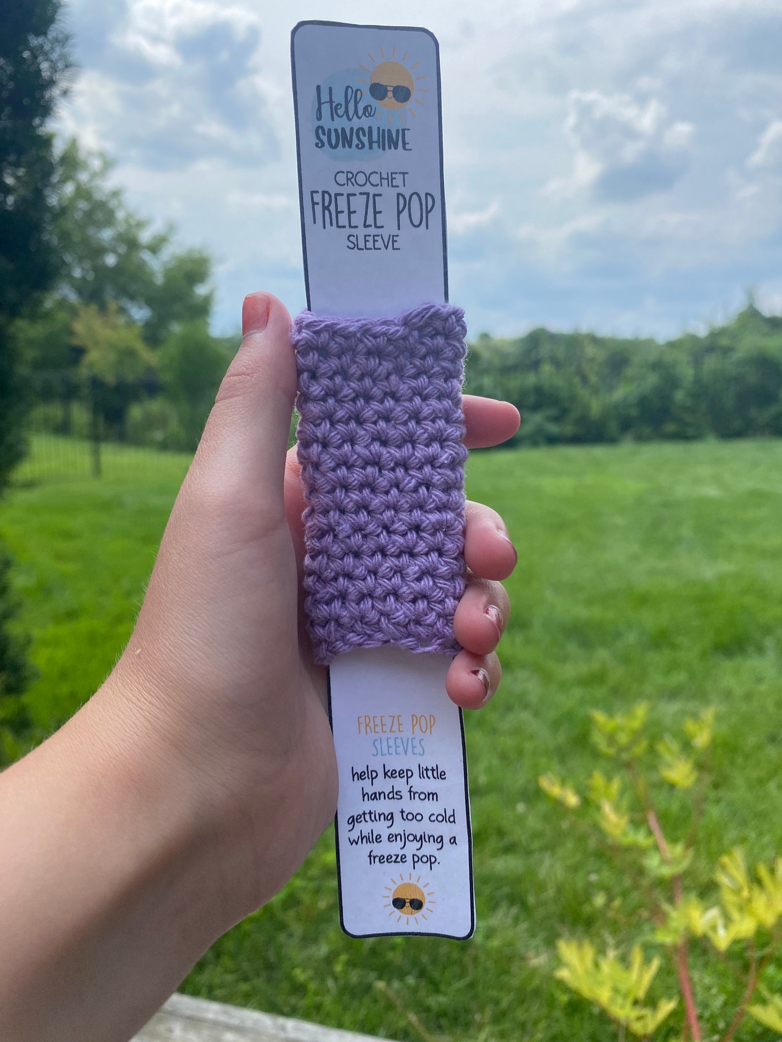 Crochet Freezie Cozies Sets of 5 Cozies - Etsy