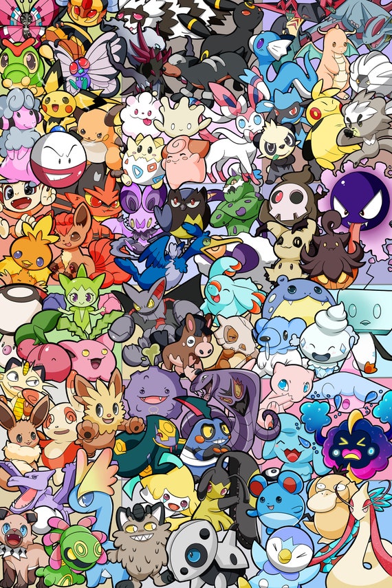 Pokemon Collage By Zellik2016 Pokémon Sammelkartenspiel: