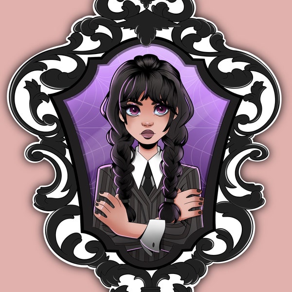 Wednesday Addams Pinata - Etsy