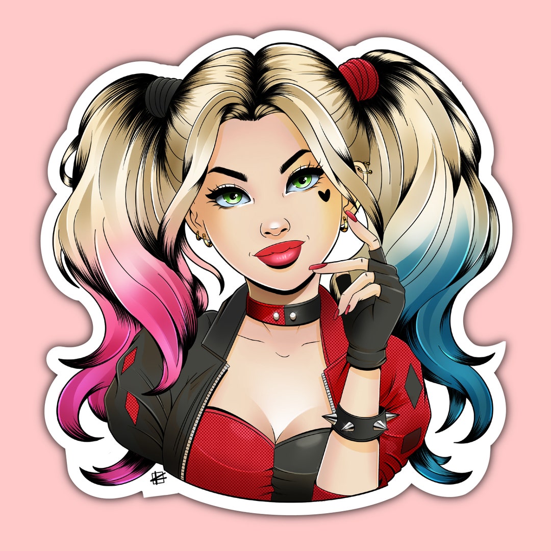Harley Quinn Sticker - Etsy