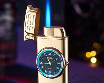 Lighter With Clock - Etsy