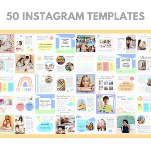 Elementary Teacher Instagram Templates Inspire, Instagram Post Teachers ...