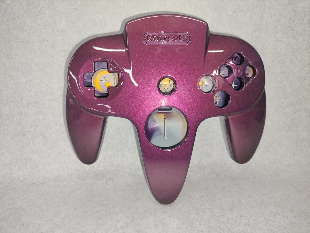 Custom N64 Controller Shell (high-metallic Purple) Automotive Paintjob ...