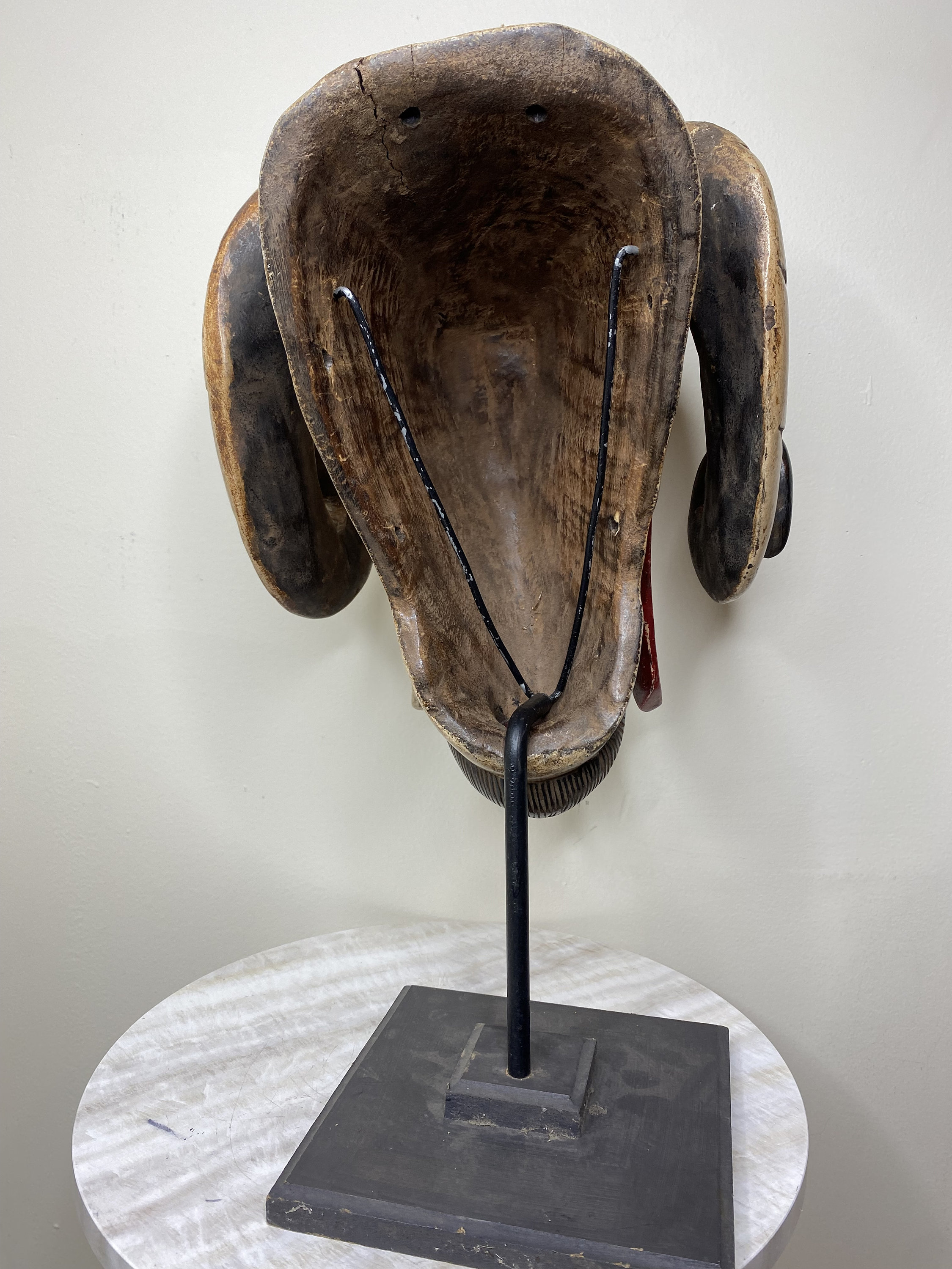 Vary Large African Mask Baule Tribe Ram Head Mask 14 X - Etsy