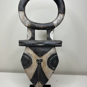 African Bobo Mask, Plank Mask Nwantantay, Wall Art Sculpture 18" X 7.5 ...