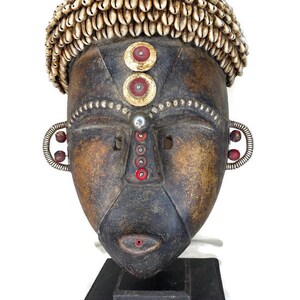 Hand Carved Duma Adouma Mask Gabon 12 X 7 - Etsy