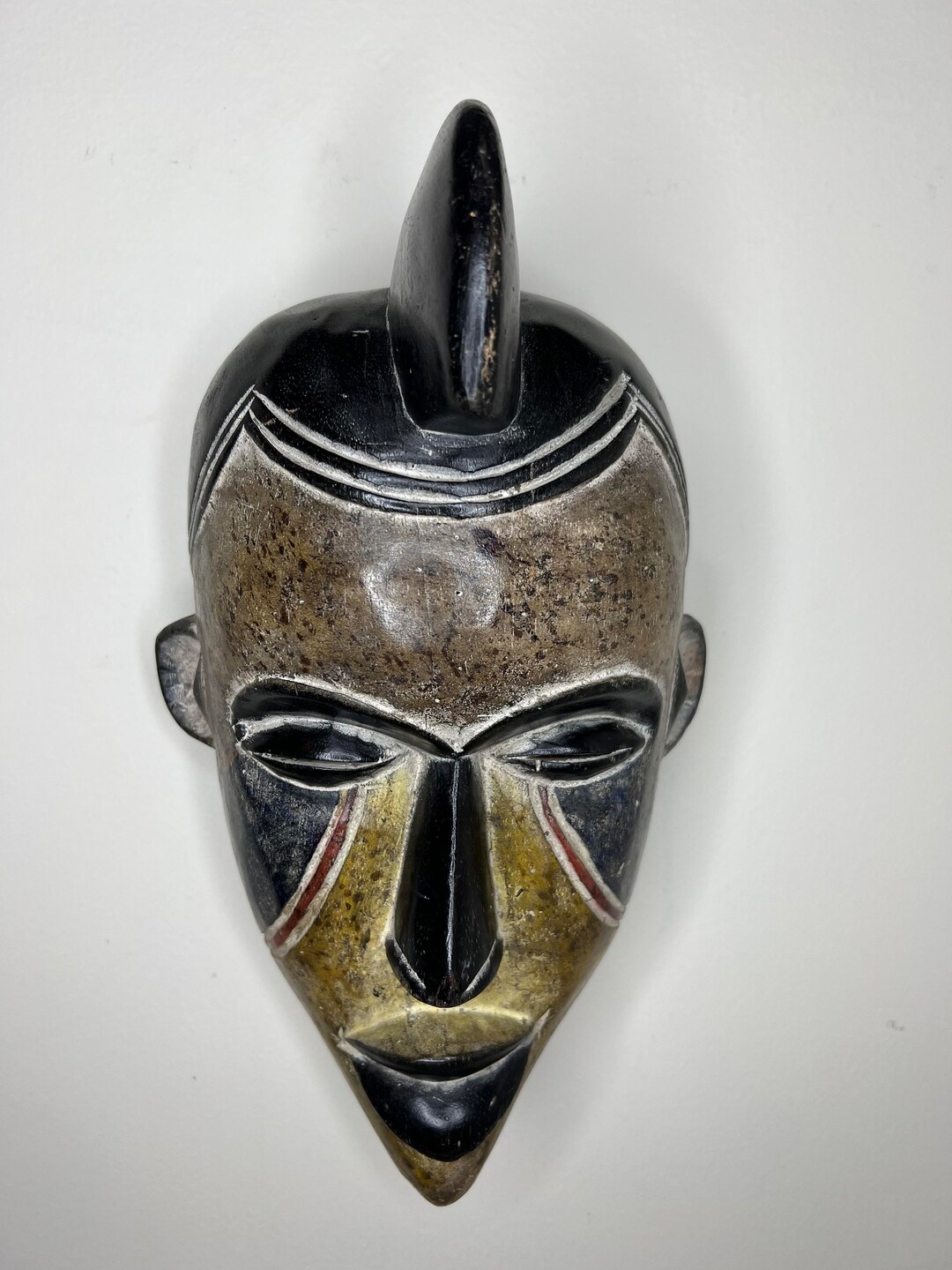 Yombe Mask Congo Drc Zaire Tribal Art African Old African 12" X 7" - Etsy