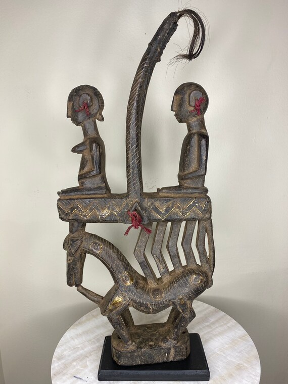 West African Mali Carved Wood Bamana Chi Wara Ci Wara Antelope | Etsy