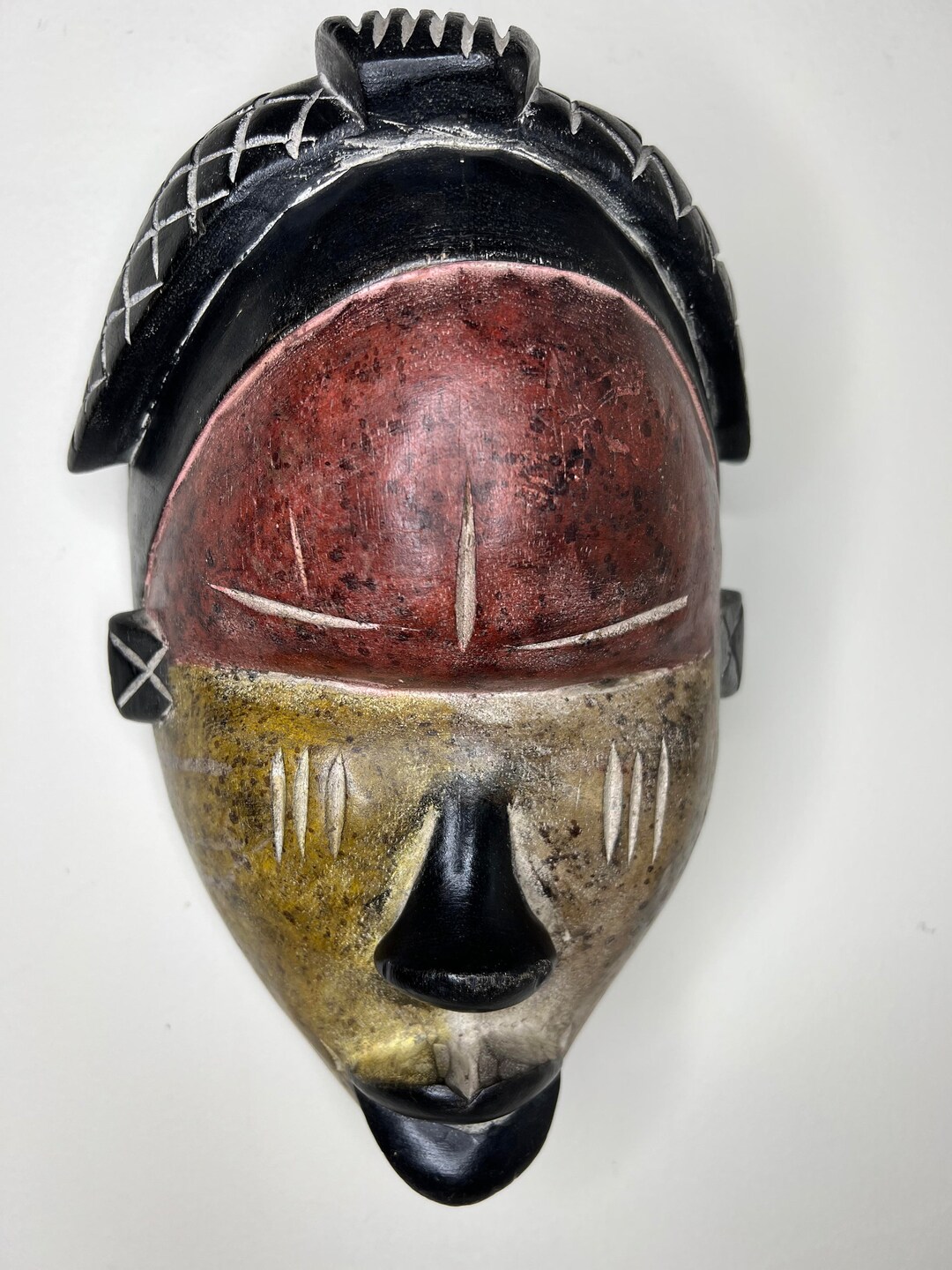 Yombe Mask Congo Drc Zaire Tribal Art African Old African 12" X 7" - Etsy