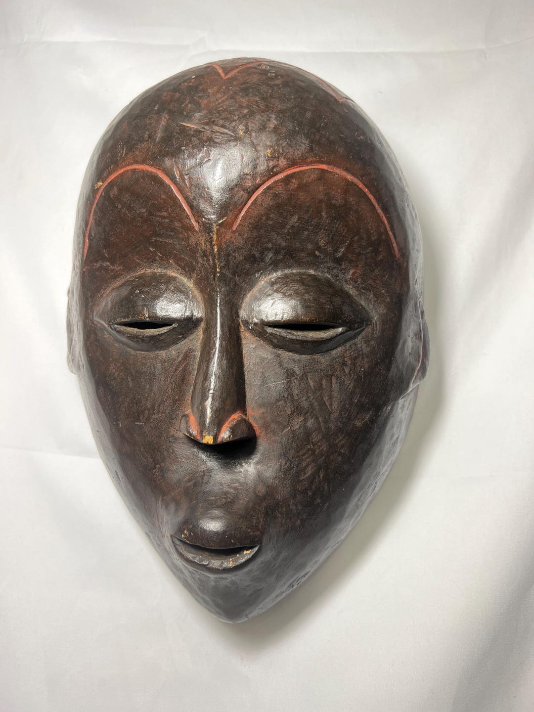 Dan Tribe Mask: African Art Deco, Liberia (11" X 8" X 2") - Etsy
