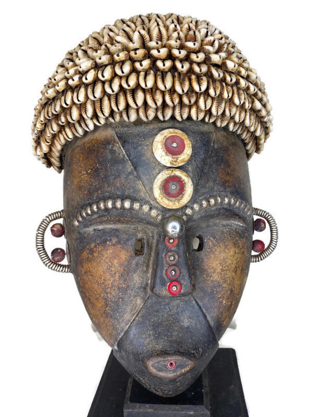 Hand Carved Duma Adouma Mask Gabon 12 X 7 - Etsy
