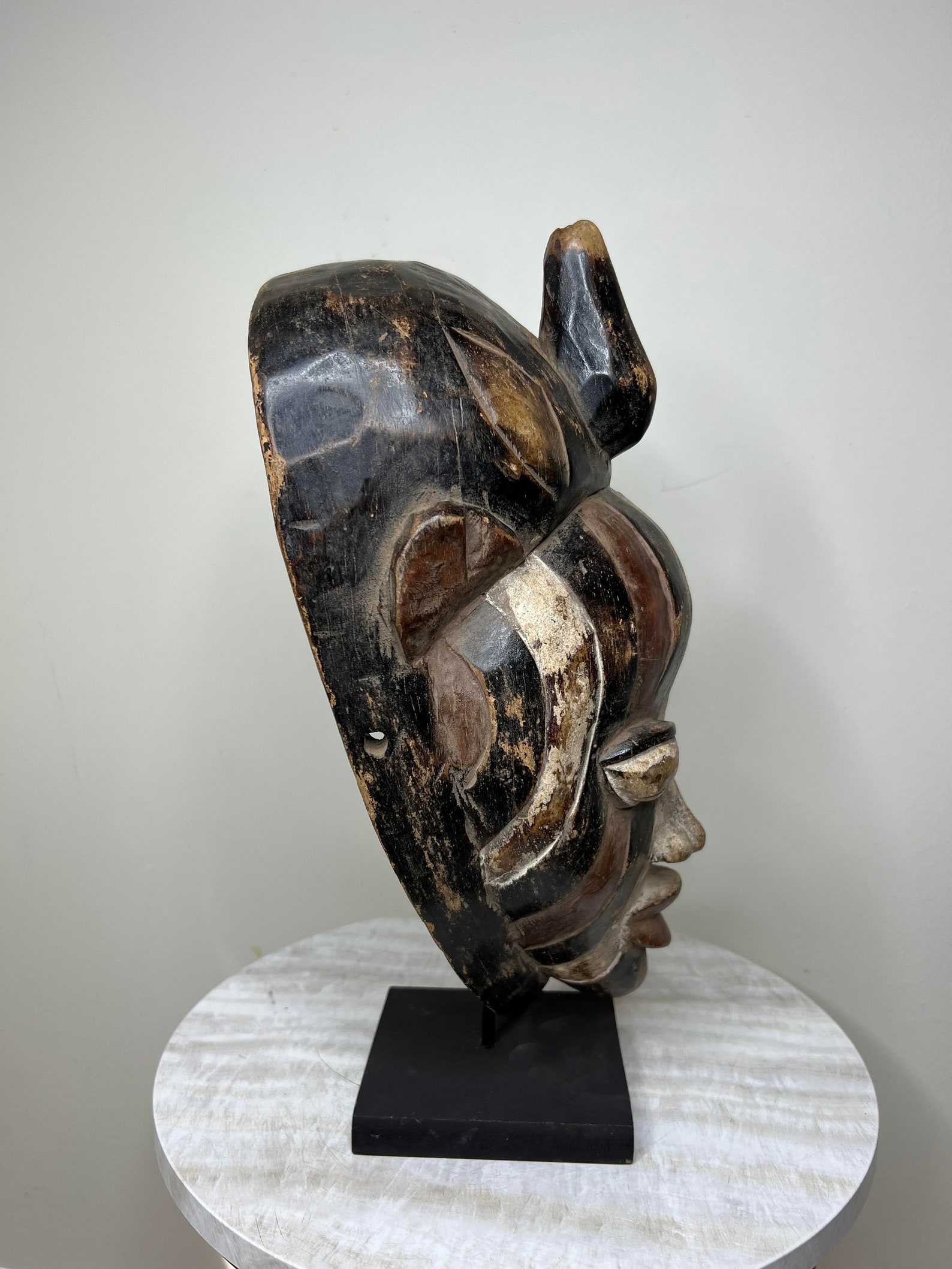 Hand Carved African Yoruba Nigeria Face Mask African Art - Etsy