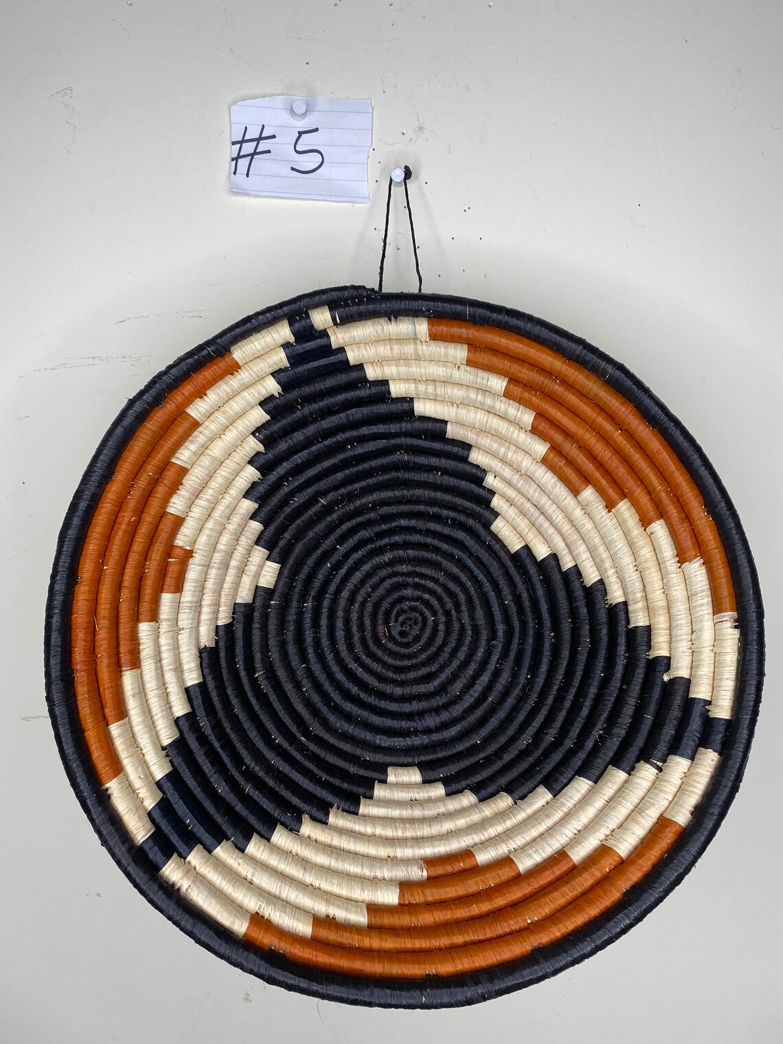 Colorful Large 12 African Wall Basket Rwanda Baskets - Etsy