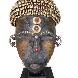 Hand Carved Duma Adouma Mask Gabon 12 X 7 - Etsy