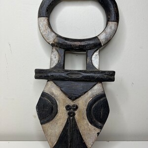 African Bobo Mask, Plank Mask Nwantantay, Wall Art Sculpture 18" X 7.5 ...