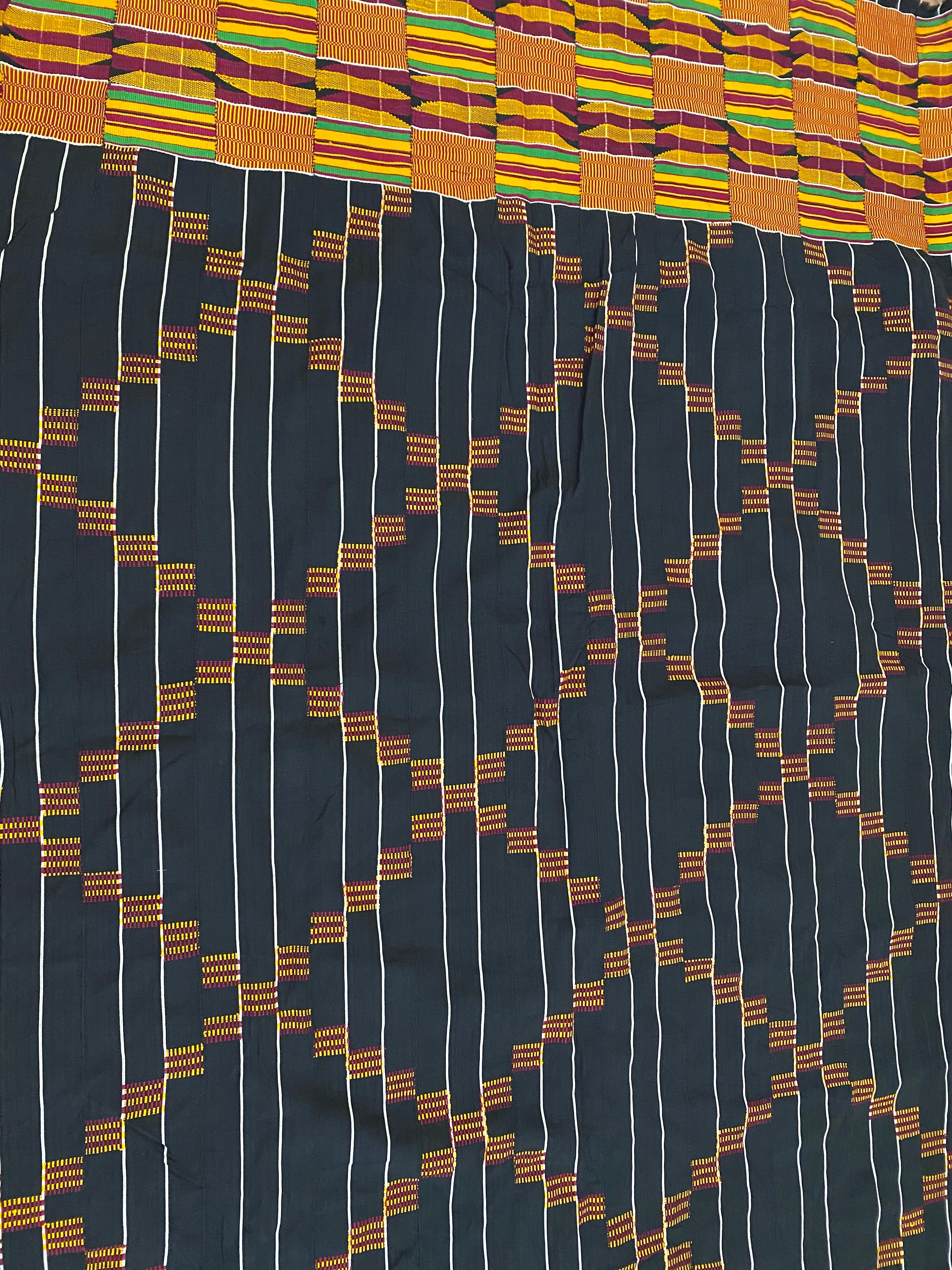 Vintage Large African Kente Ewe Hand Woven Cloth 120' X 80 - Etsy