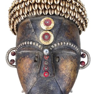 Hand Carved Duma Adouma Mask Gabon 12 X 7 - Etsy