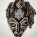 Hand Carved Chokwe Mask Mwana Pwo With Stand African Art - Etsy